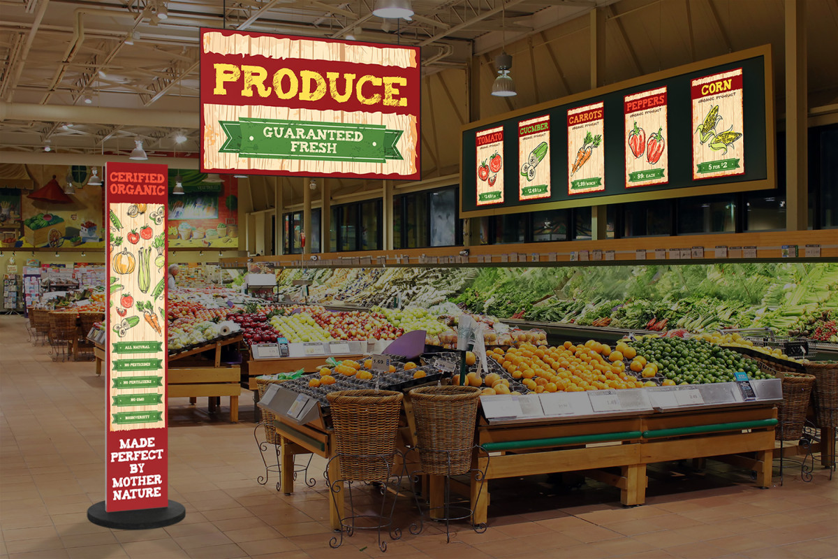 Supermarket Signage | Keep Your Signage Fresh!